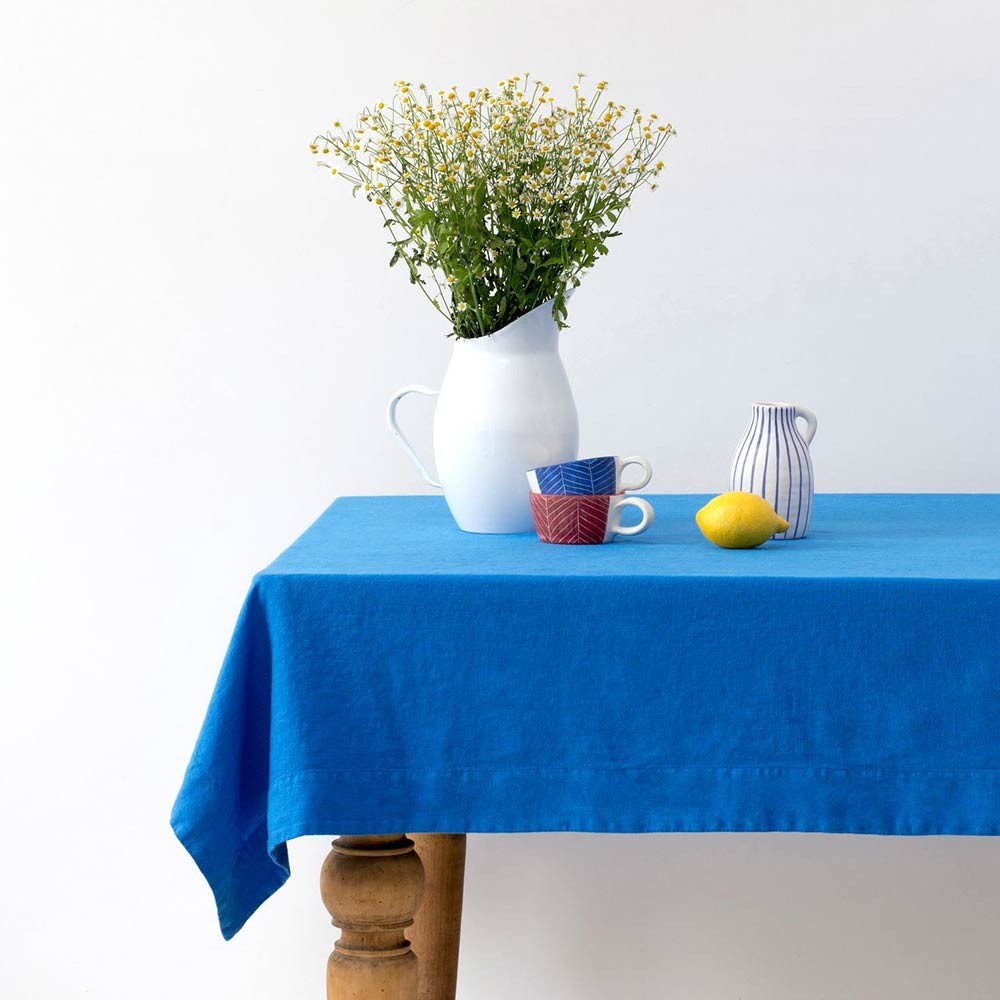Nappe en lin french blue | Linen Tales